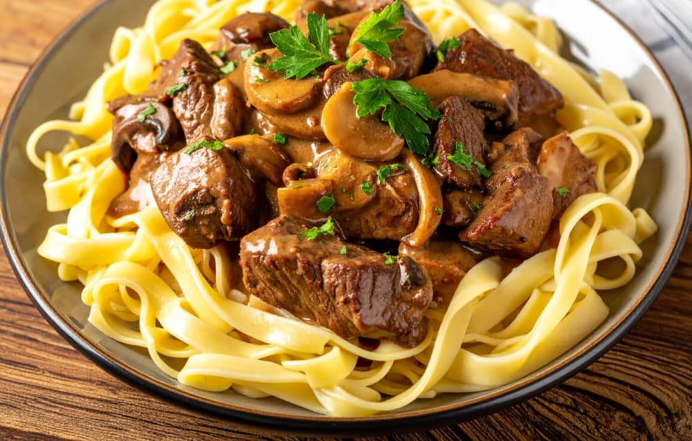 Recipe: Steak Stroganoff » Unexpected Ingredients